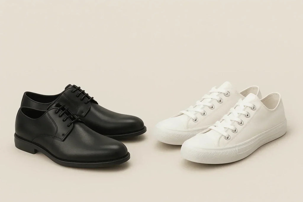 difference between on shoes